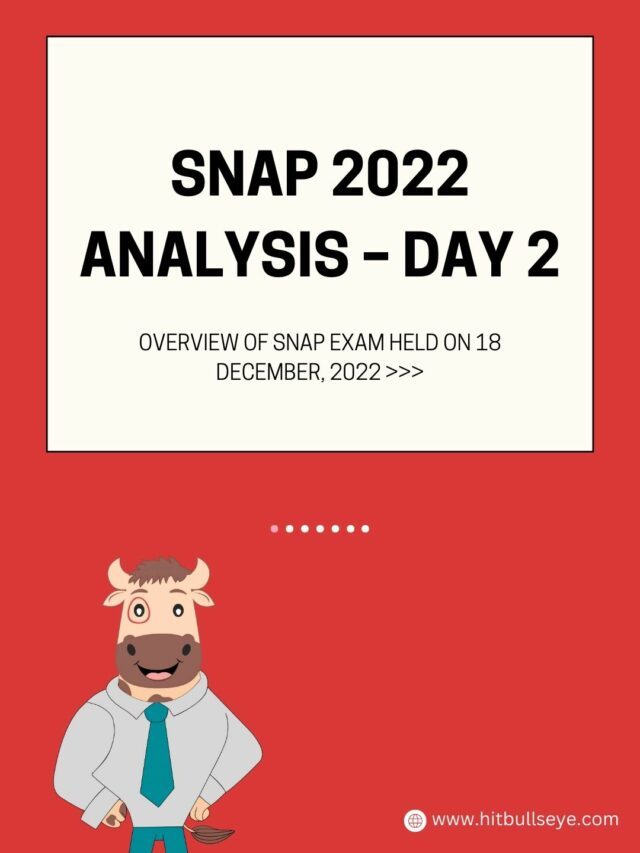 Detailed SNAP Analysis | SNAP 2022 Analysis – Day 2 | Hitbullseye