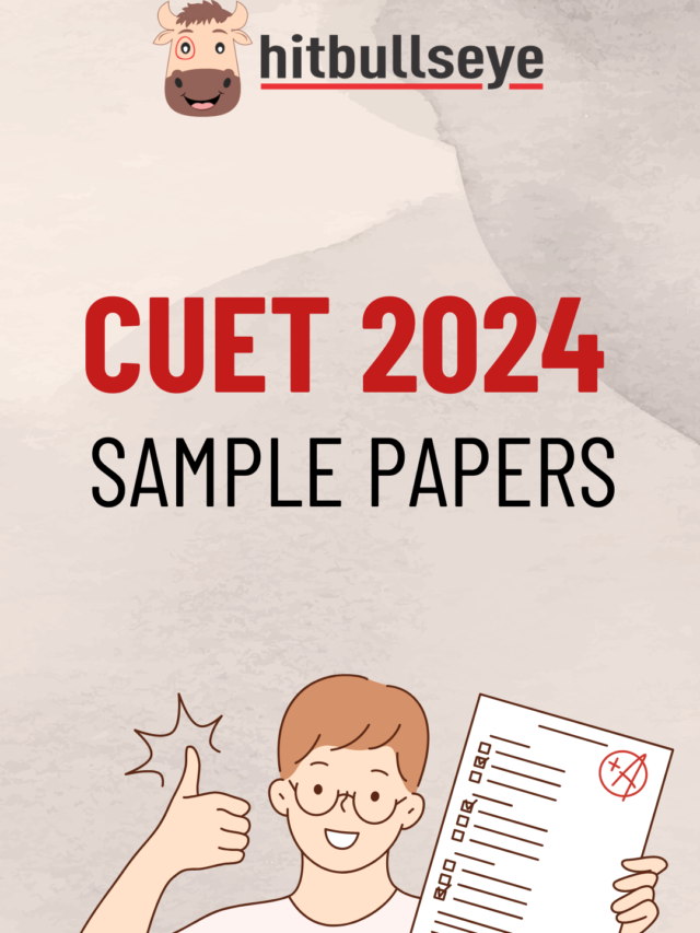 CUET Sample Papers 2024 | Hitbullseye